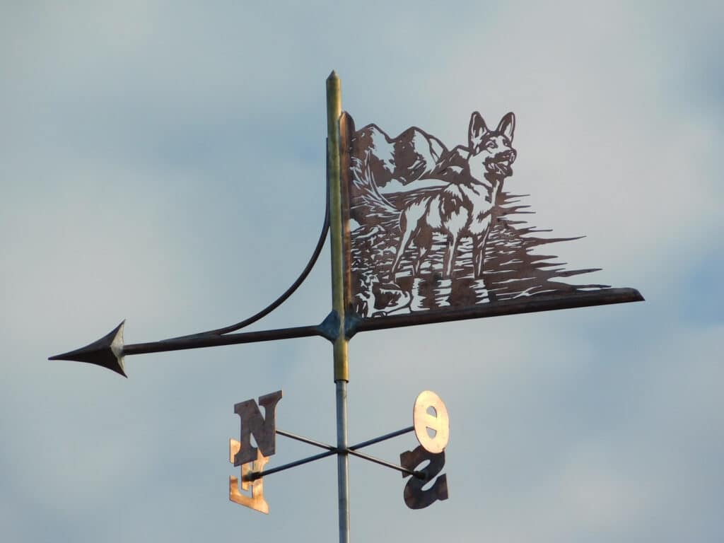 Girouette de toit - Atelier de la Girouetterie